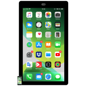 PADZILLA 55" WITH STAND - Aria AV Rentals